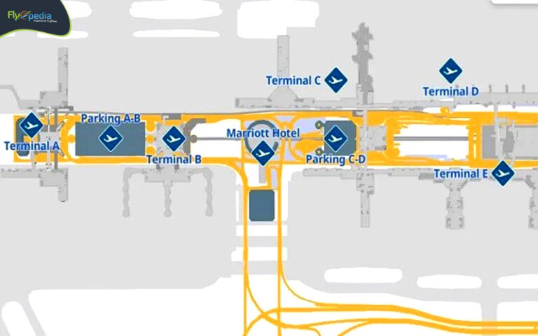George Bush Intercontinental (IAH) Airport: A Terminal Map